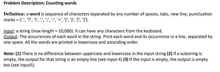 Solved C Programming - PLEASE read instructions in picture | Chegg.com