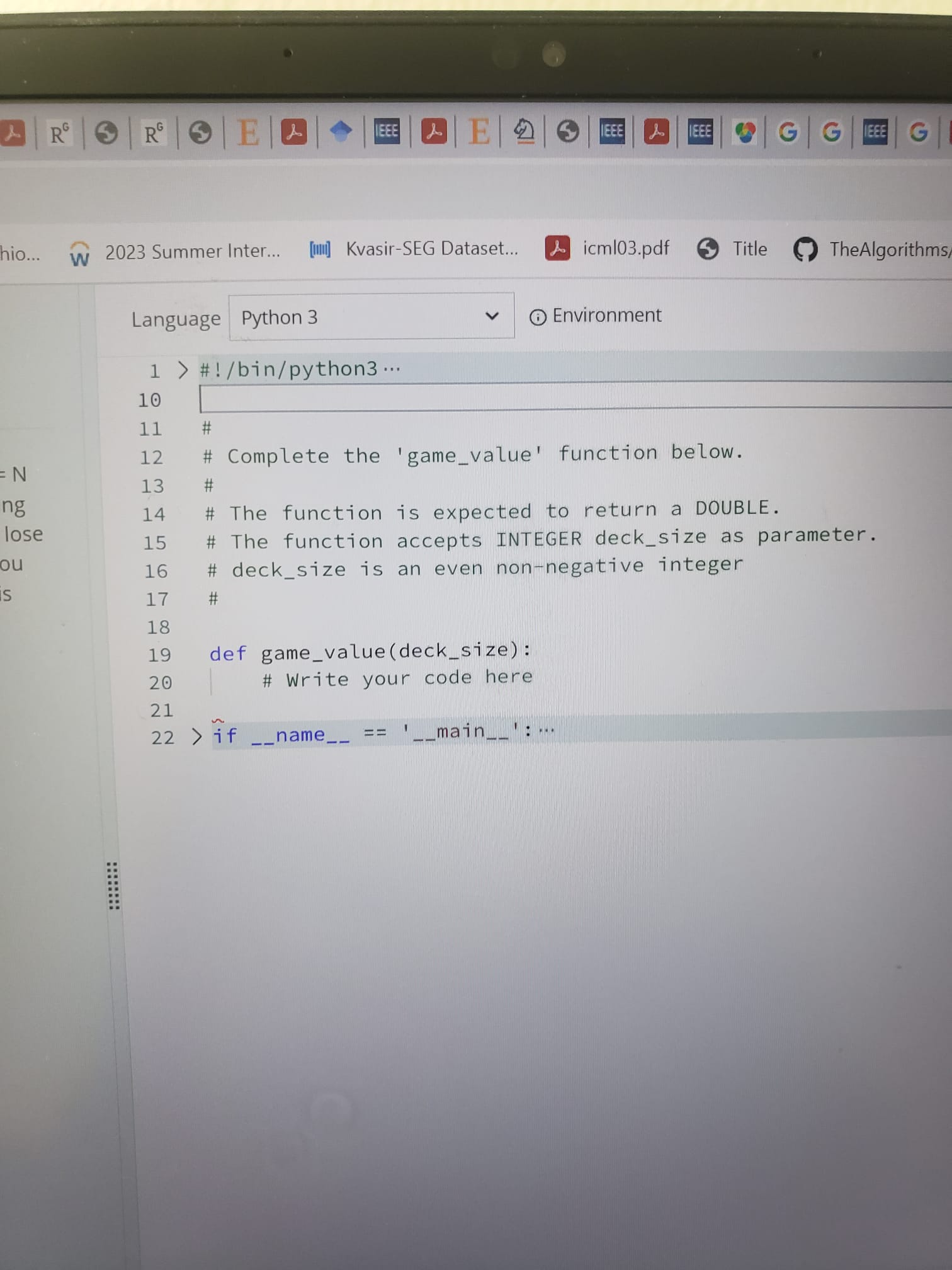 Solved Consider the following game. Beginning with a deck of | Chegg.com