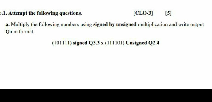 Solved 5.1. Attempt the following questions. [CL0-3] [5] a. | Chegg.com