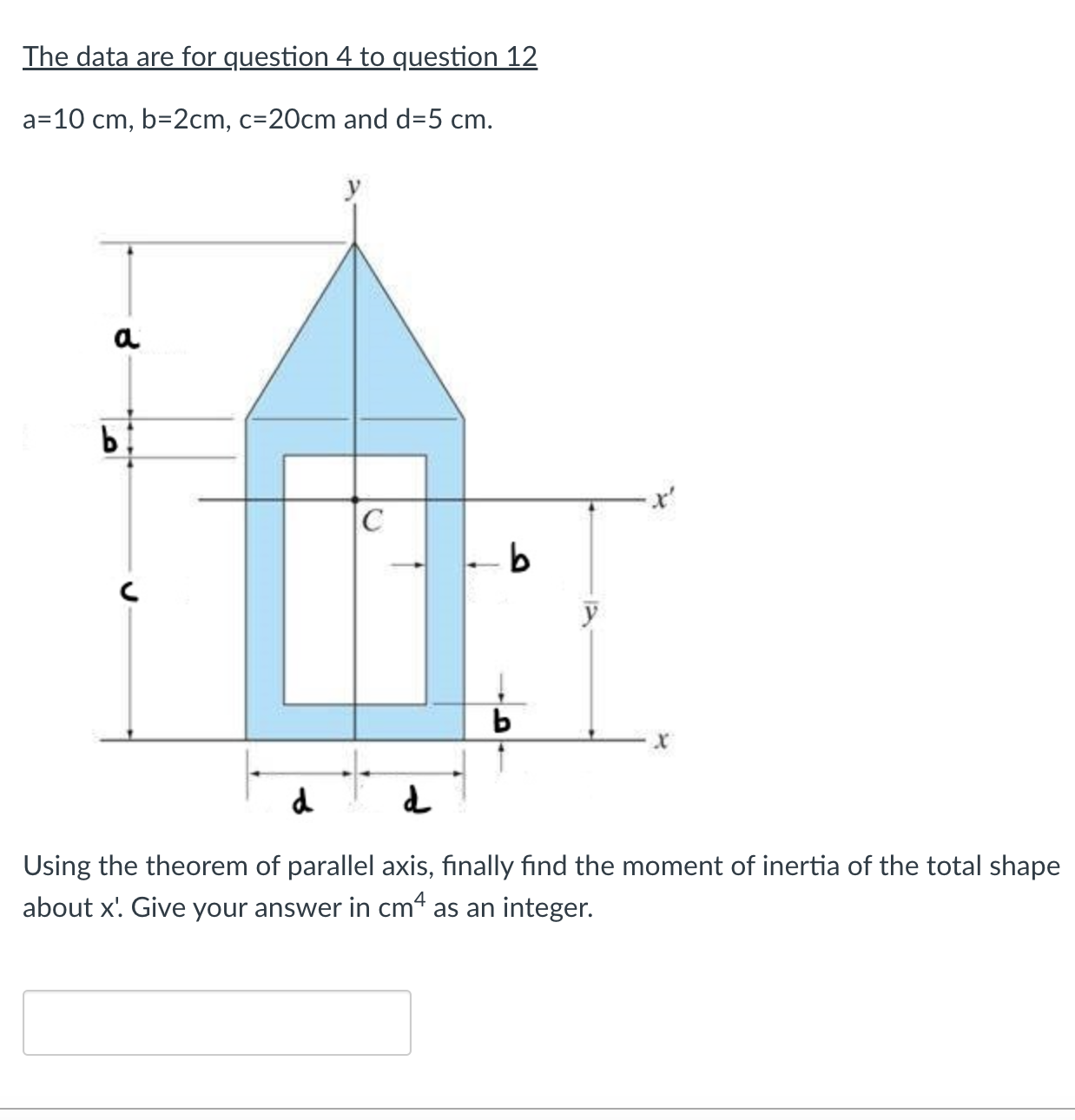 Solved The data are for question 4 to question 12 a=10 | Chegg.com