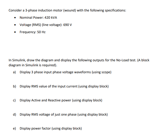 Solved Consider a 3-phase induction motor (wound) with the | Chegg.com