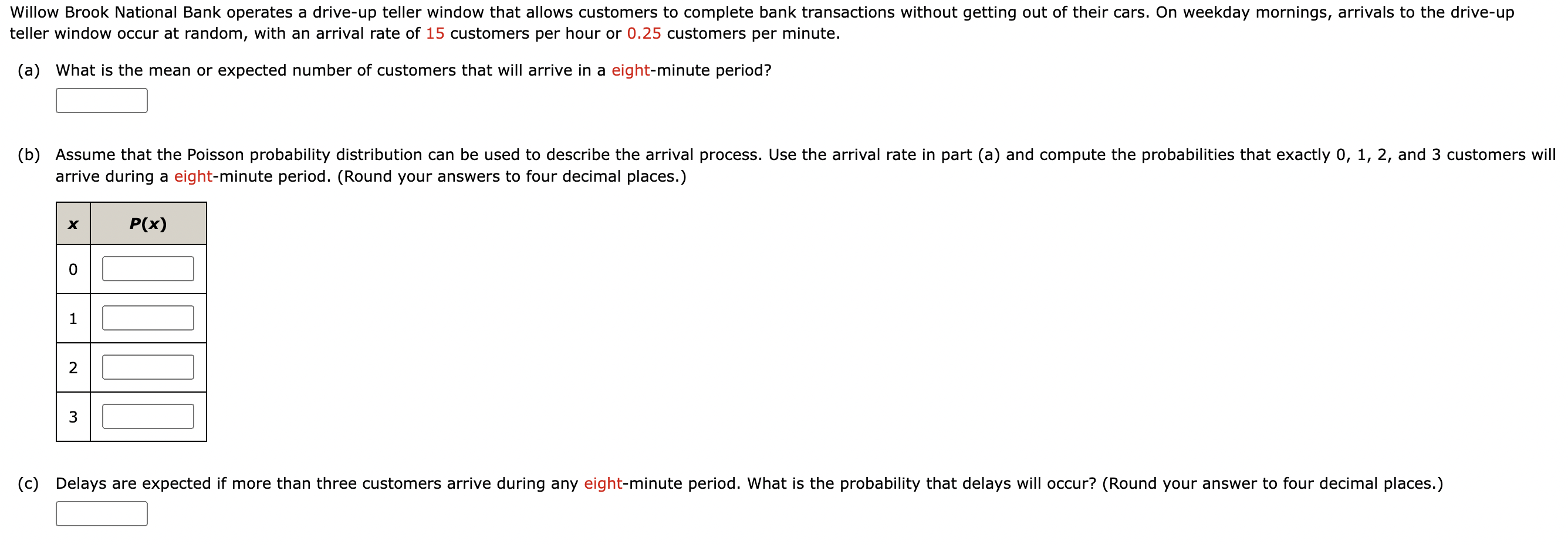 Solved teller window occur at random, with an arrival rate | Chegg.com