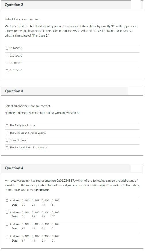 Solved Select The Correct Answer We Know That The Ascll 