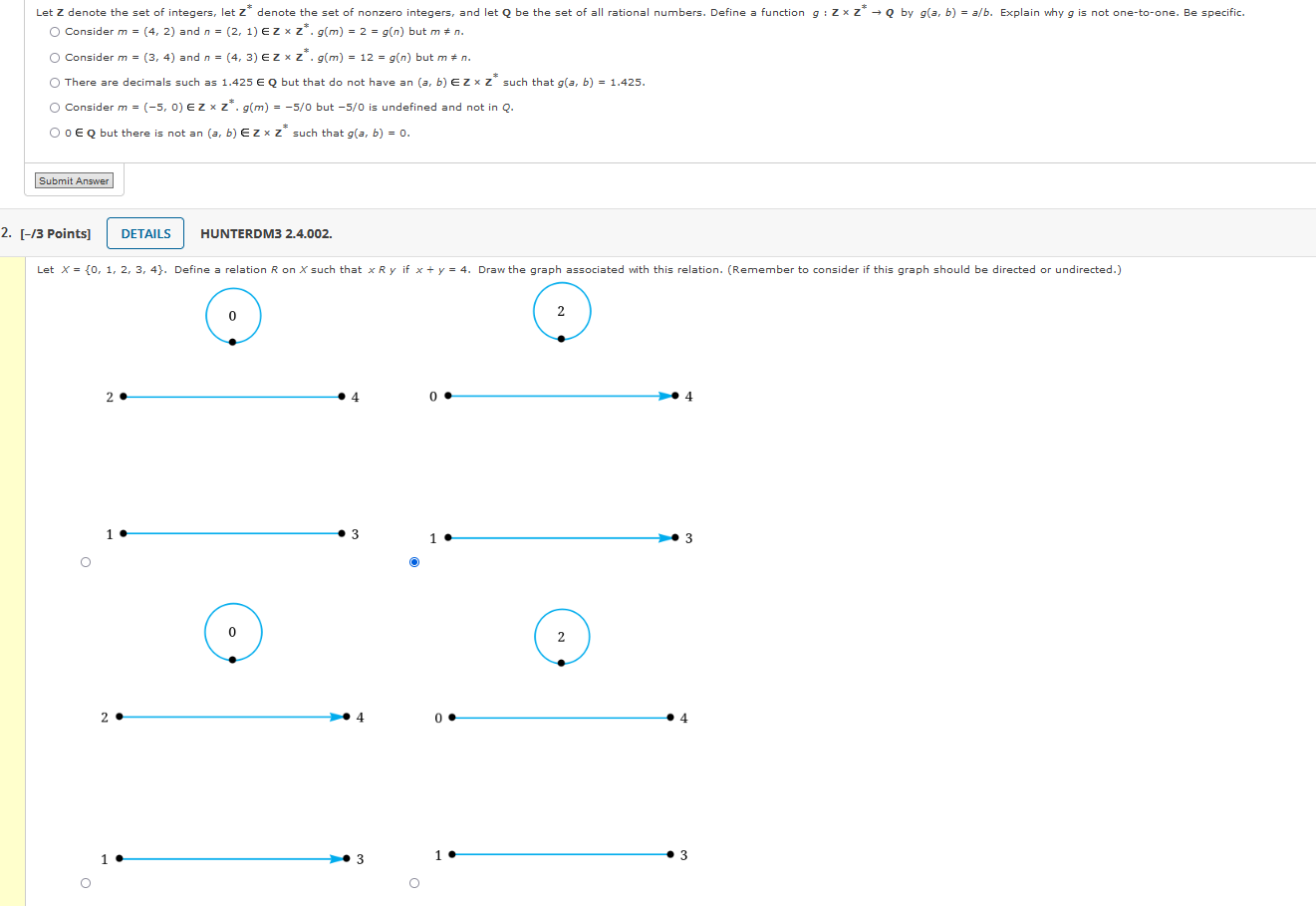 Solved Let z denote the set of integers, let z* denote the | Chegg.com