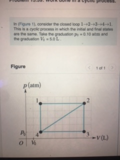 Solved 1.Find the total work done by the system in this | Chegg.com
