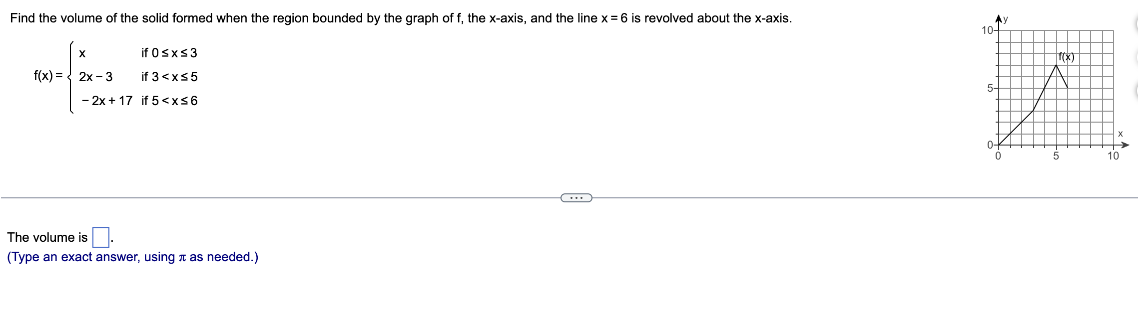 Solved Use the general slicing method to find the volume of | Chegg.com