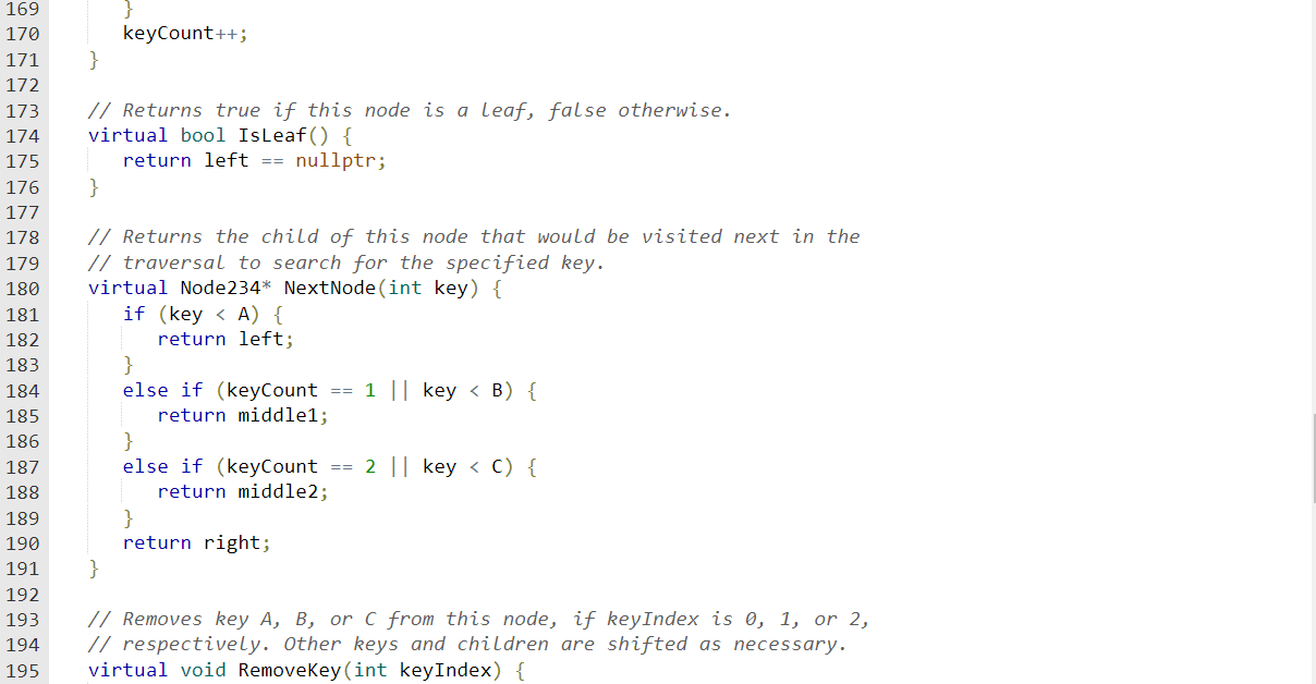 Solved 13.7 LAB: Iterable 2-3-4 tree In this lab, the | Chegg.com