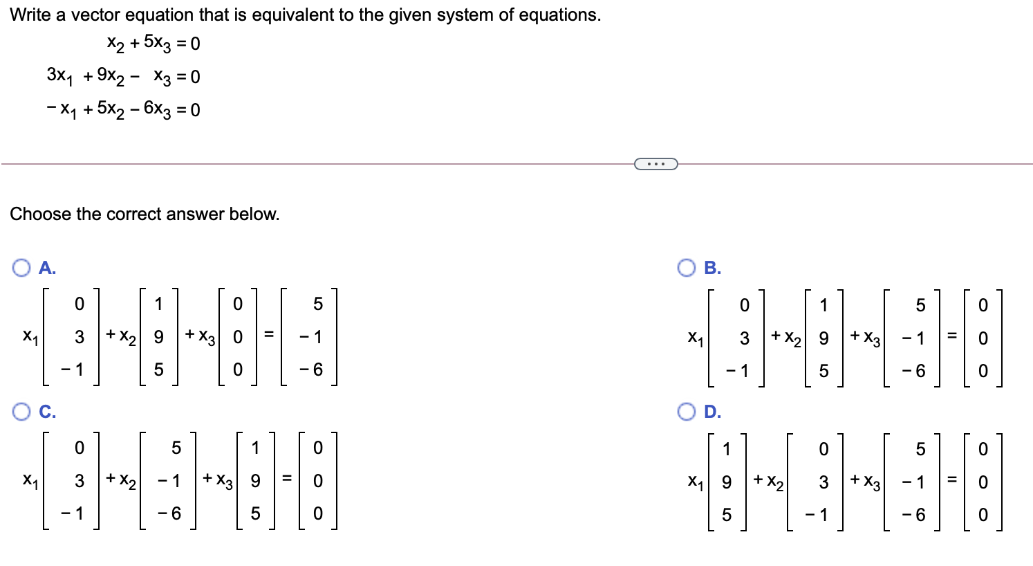 Solved Use The Accompanying Figure To Write Each Vector