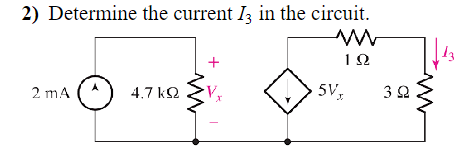 Solved Show me the steps to solve the current I3 ﻿in the | Chegg.com