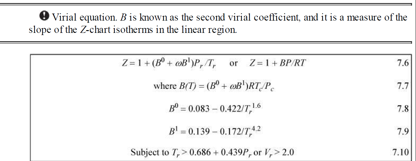 Virial equation. B is known as the second virial | Chegg.com