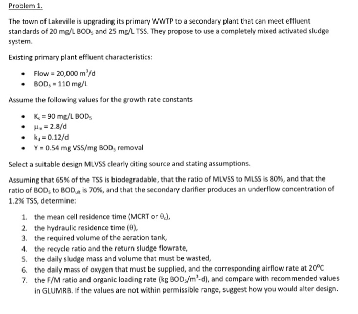 Solved Problem 1. The town of Lakeville is upgrading its | Chegg.com