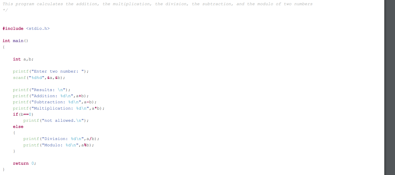 Solved This is a follow up of the program 4A. Write a | Chegg.com
