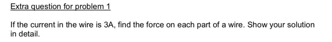 Solved A right-triangular current loop carries a current I, | Chegg.com