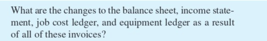 Solved 7. The following invoices are being entered into the | Chegg.com