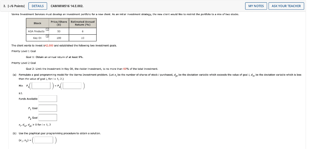 Solved The dlent wants to Invest $42,000 and established the | Chegg.com