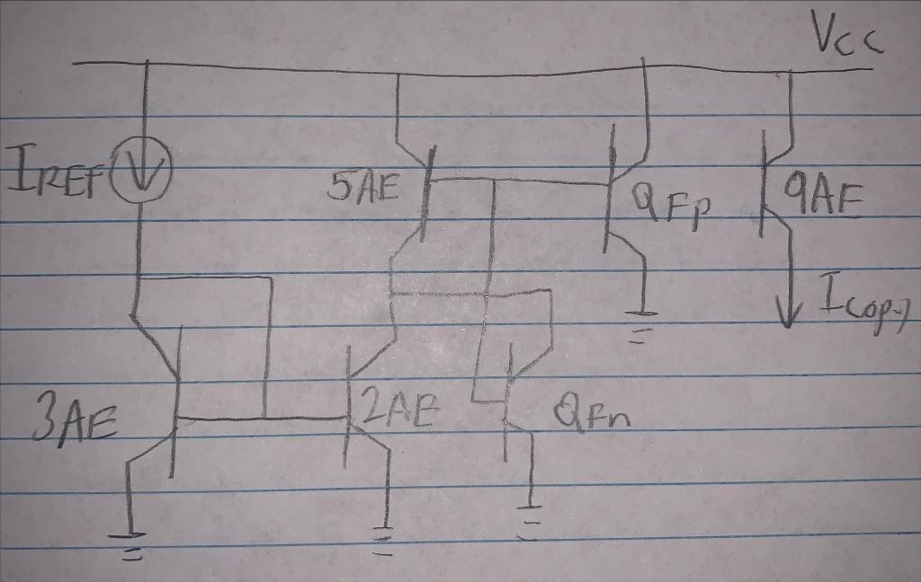 Solved Determine the error in Icopy for the circuit shown | Chegg.com