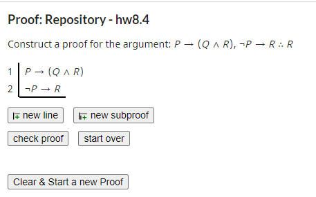Solved Using the checker: A V Notation for logic operators | Chegg.com