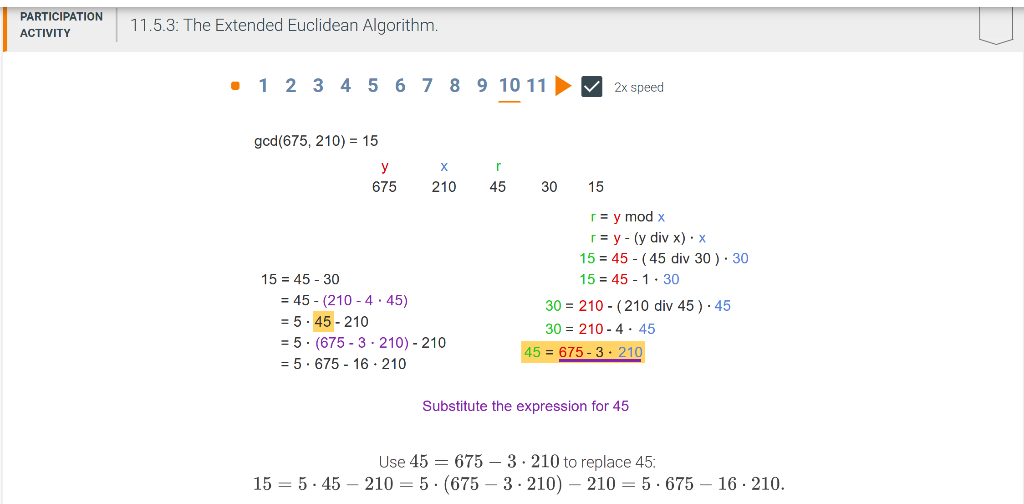 Solved Please explain how they simplified the expression | Chegg.com