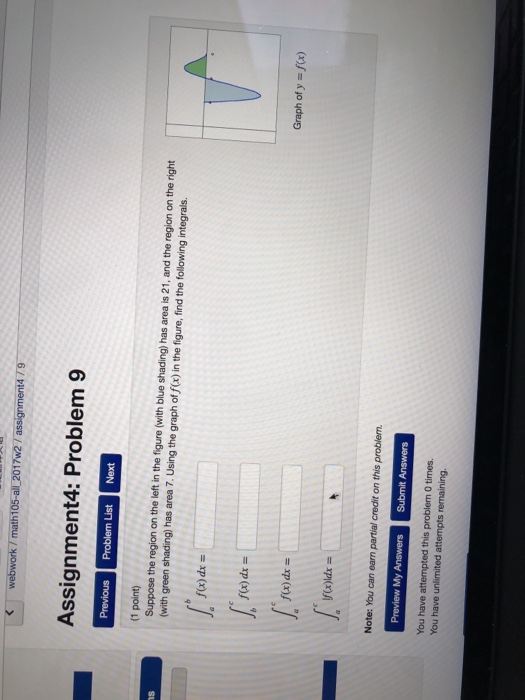 Solved Assignment4: Problem 9 List Next (1 point Suppose the | Chegg.com