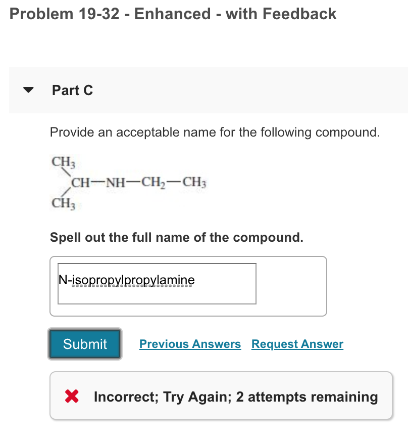 Solved Problem 19-32 Enhanced -with Feedback Part B Provide | Chegg.com