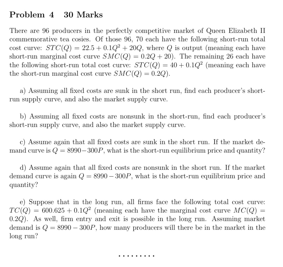 Solved For each problem, please express your answer in a | Chegg.com