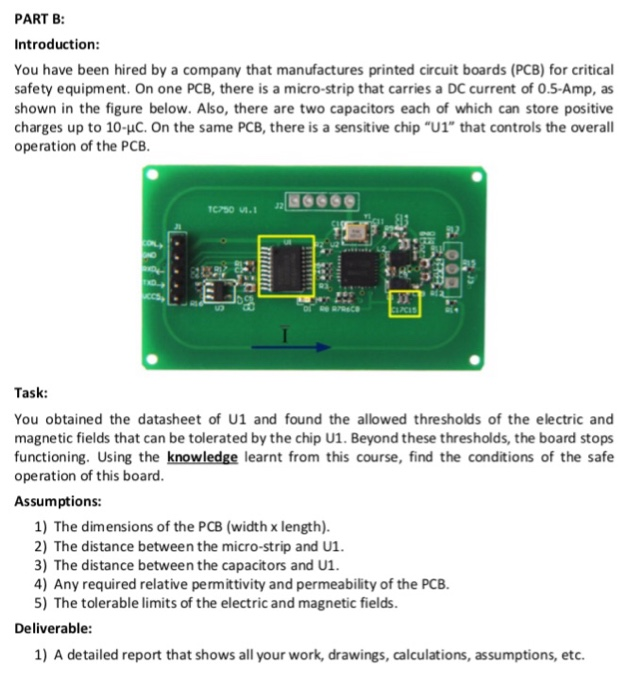 Solved PART B: Introduction: You have been hired by a | Chegg.com