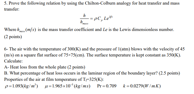 Solved 5. Prove the following relation by using the | Chegg.com