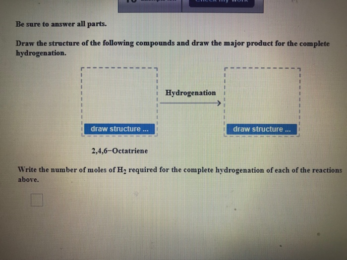 Solved Be sure to answer all parts. Draw the structure of | Chegg.com