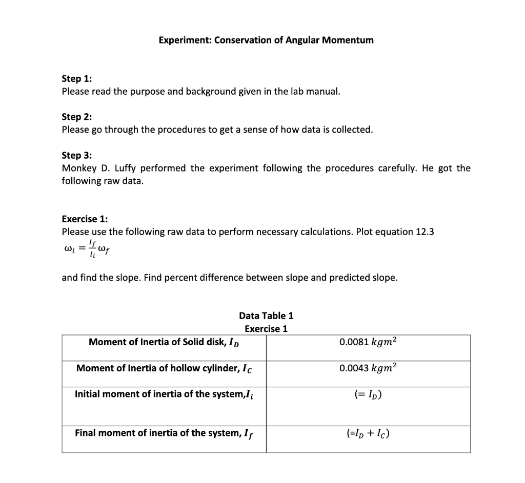 Solved Post Lab Questionsexperiment Conservation Of