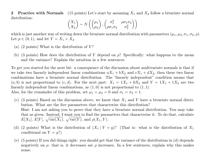 Solved 2 ﻿Practice with Normals (15 ﻿points) ﻿Let's start by | Chegg.com