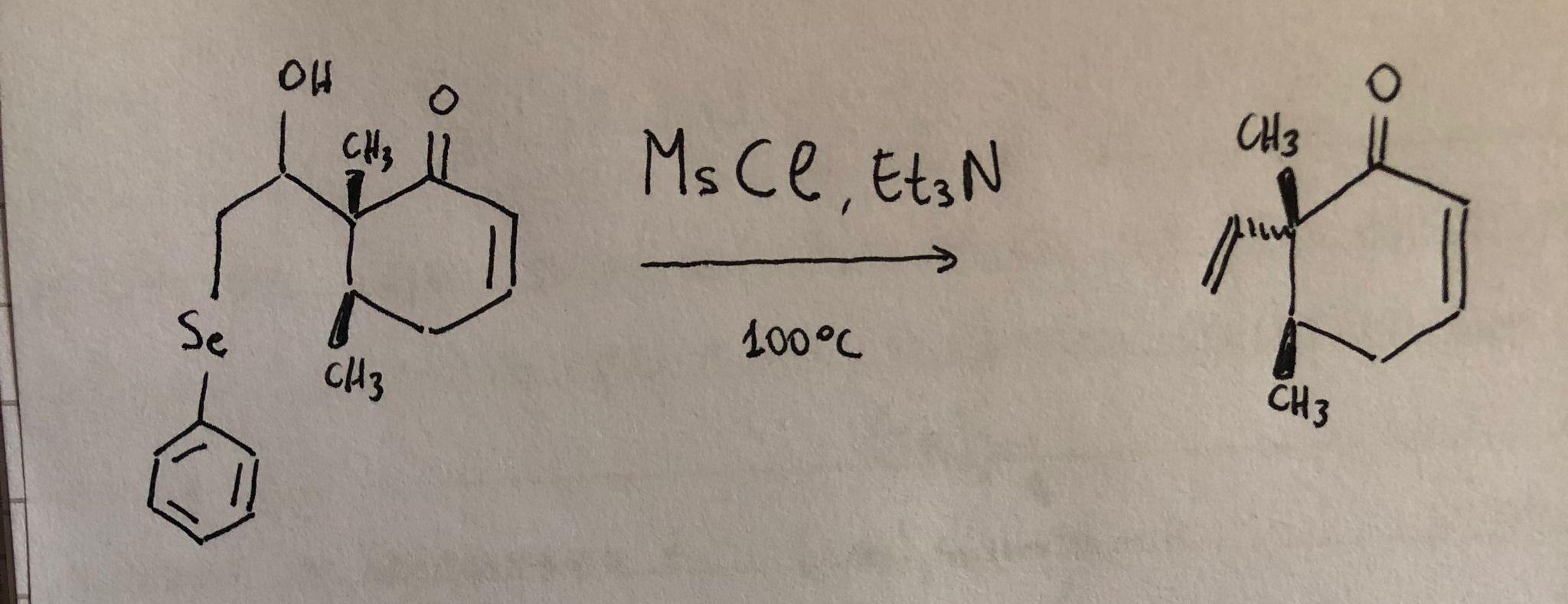 Solved The first compound obtained from phenyl selen | Chegg.com
