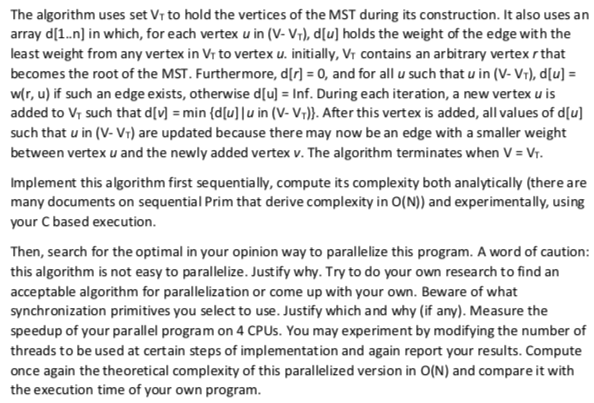 Part 2 35 Points Implement A Parallel Version Of