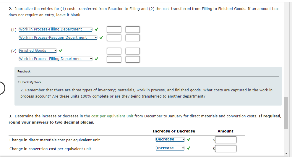 Solved Equivalent Units and Related Costs; Cost of | Chegg.com