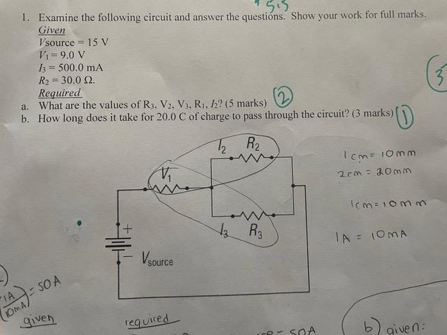 Solved Circuits Questions - Please Answer all parts of both | Chegg.com