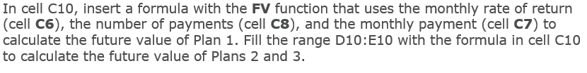 Solved (cell c10 is directly next to future value) Just | Chegg.com
