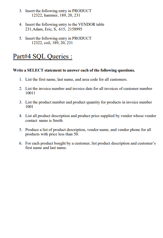 Part 1: Configuring the MySQL environment: Download | Chegg.com