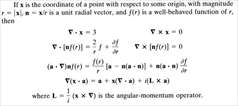 Solved Electrodynamics vector identities: If x is the | Chegg.com
