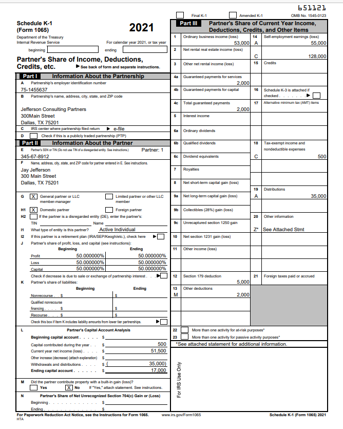 Instructions: Tax return 1-2: Assuming Jay and JoAnn | Chegg.com