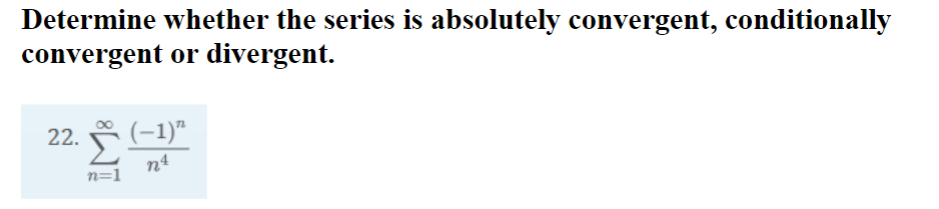 Solved Determine whether the series is absolutely | Chegg.com