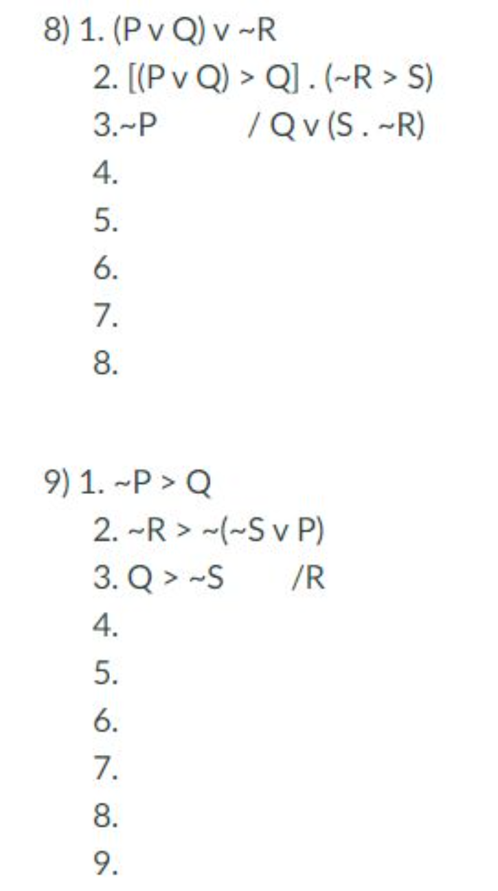 Solved Use the eighteen rules of implication and replacement | Chegg.com