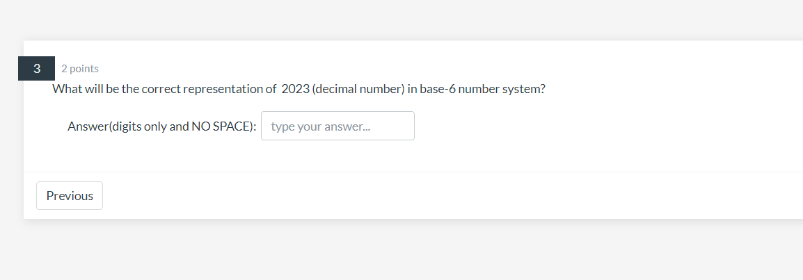 Solved 3 2 points What will be the correct representation of | Chegg.com