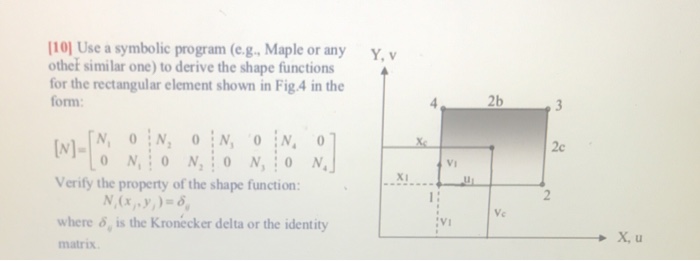 Solved 101 Use a symbolic program (e.g. Maple or any othel | Chegg.com