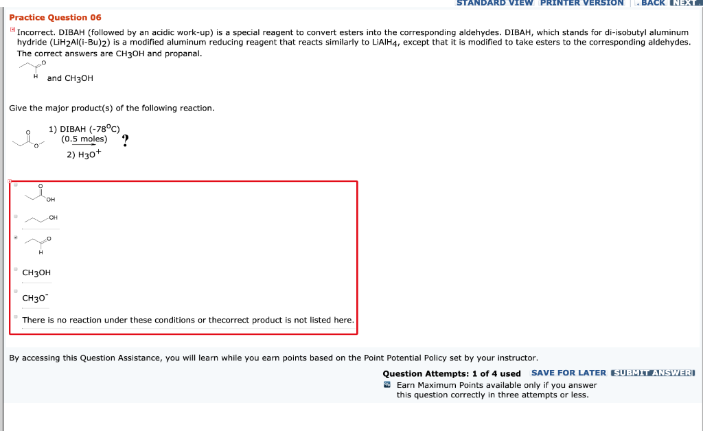 Solved STANDARD VIEW PRINTER VERSION | .BACKE Practice | Chegg.com
