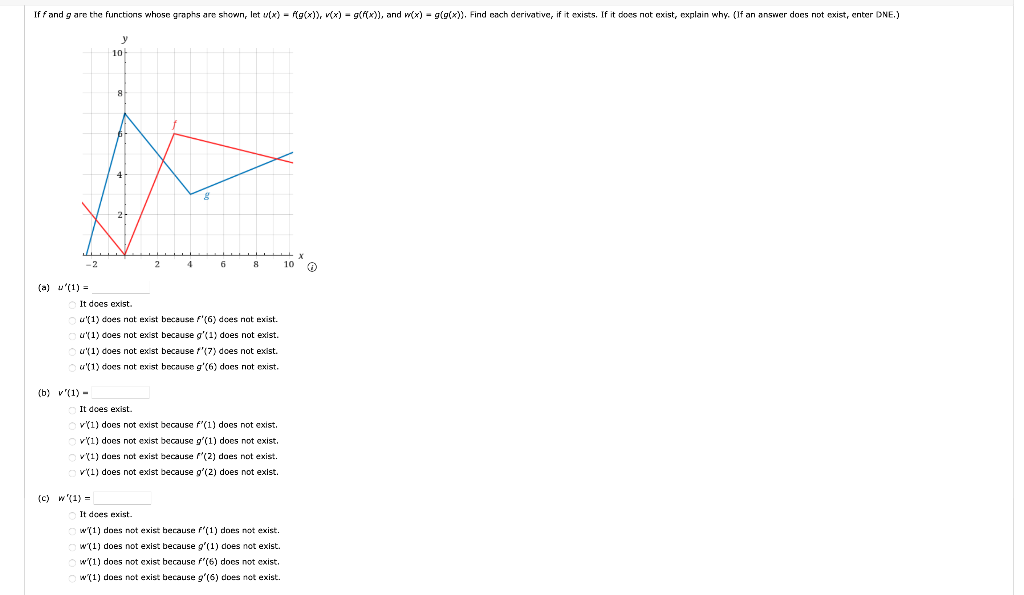 Solved If fand g are the functions whose graphs are shown, | Chegg.com