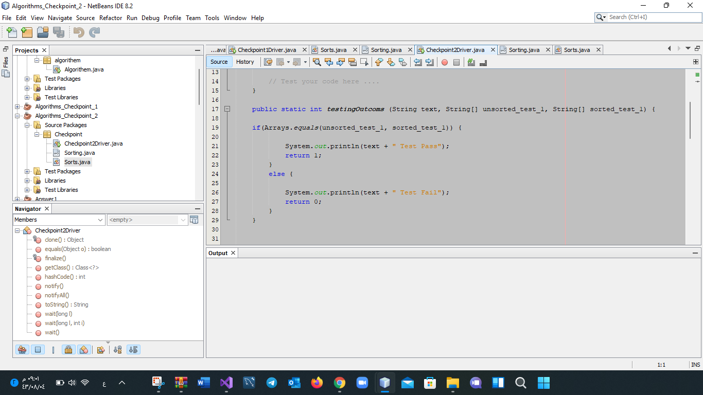 Solved Do java code for do method Merge-sort with this | Chegg.com