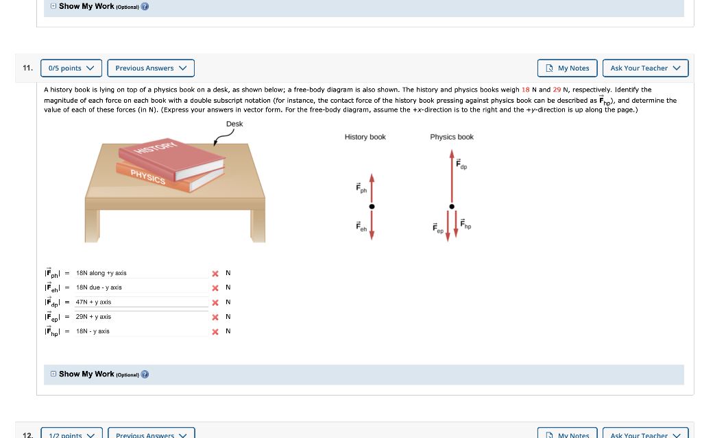 Solved Show My Work Optionally 11. 0/5 points || Previous | Chegg.com