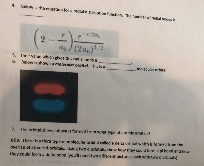 Solved 4. Below is the equation for a radial distribution | Chegg.com