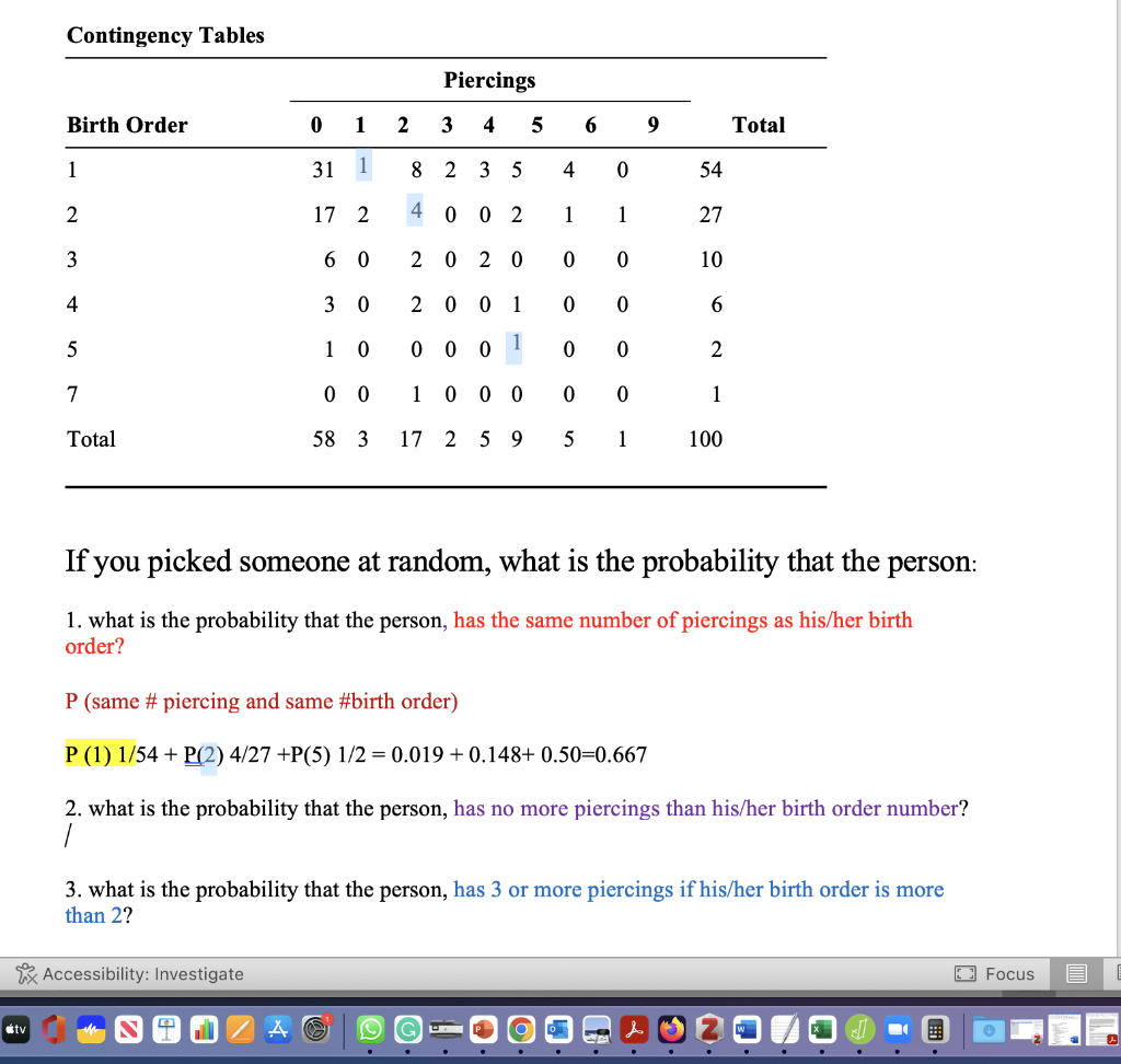 If you picked someone at random, what is the | Chegg.com