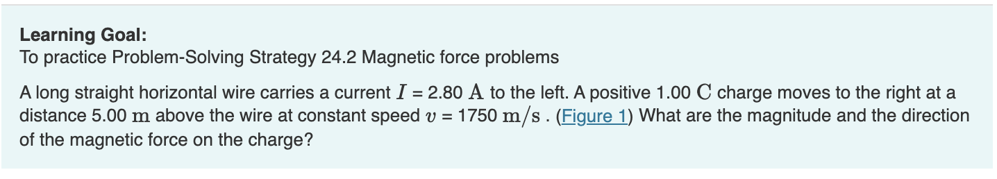 Solved Learning Goal: To practice Problem-Solving Strategy | Chegg.com