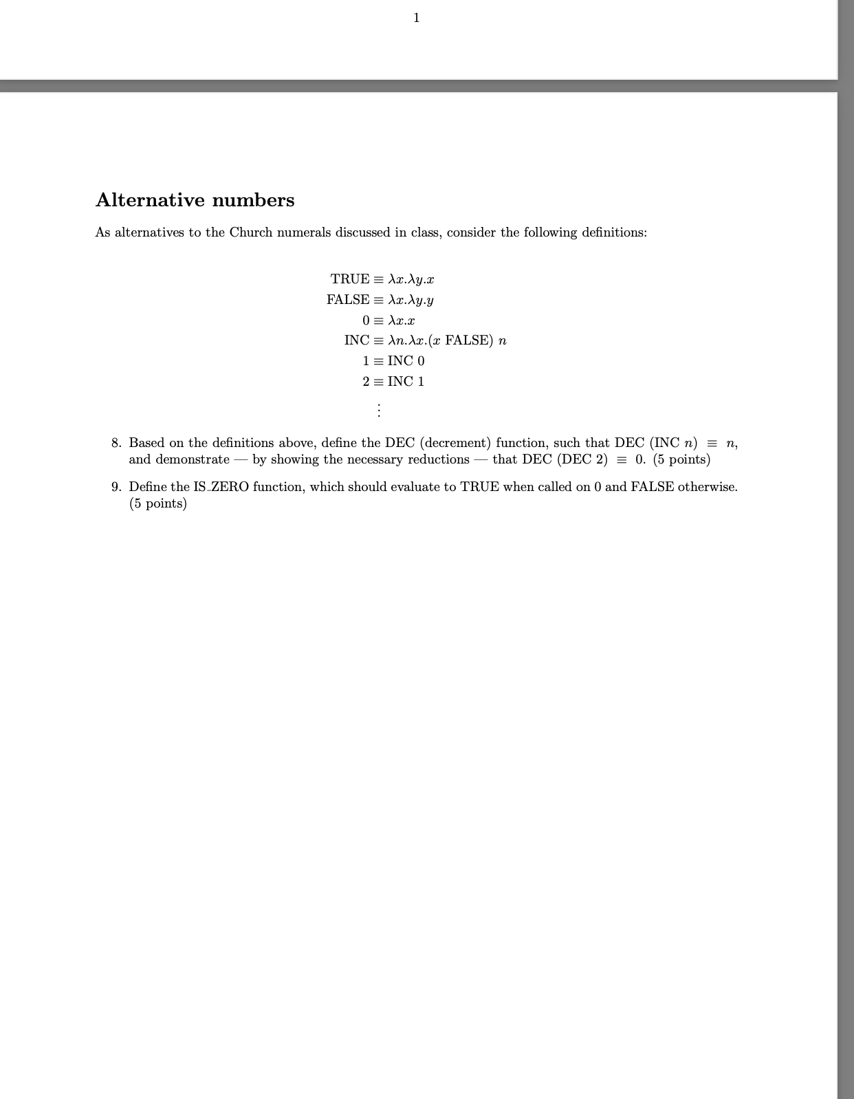 Solved Cs 440 Programming Languages Assignment Lambda 4769